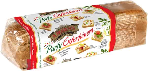 Rosen's Tuscan Herb Cocktail Bread 12 oz – Calico Bean Market